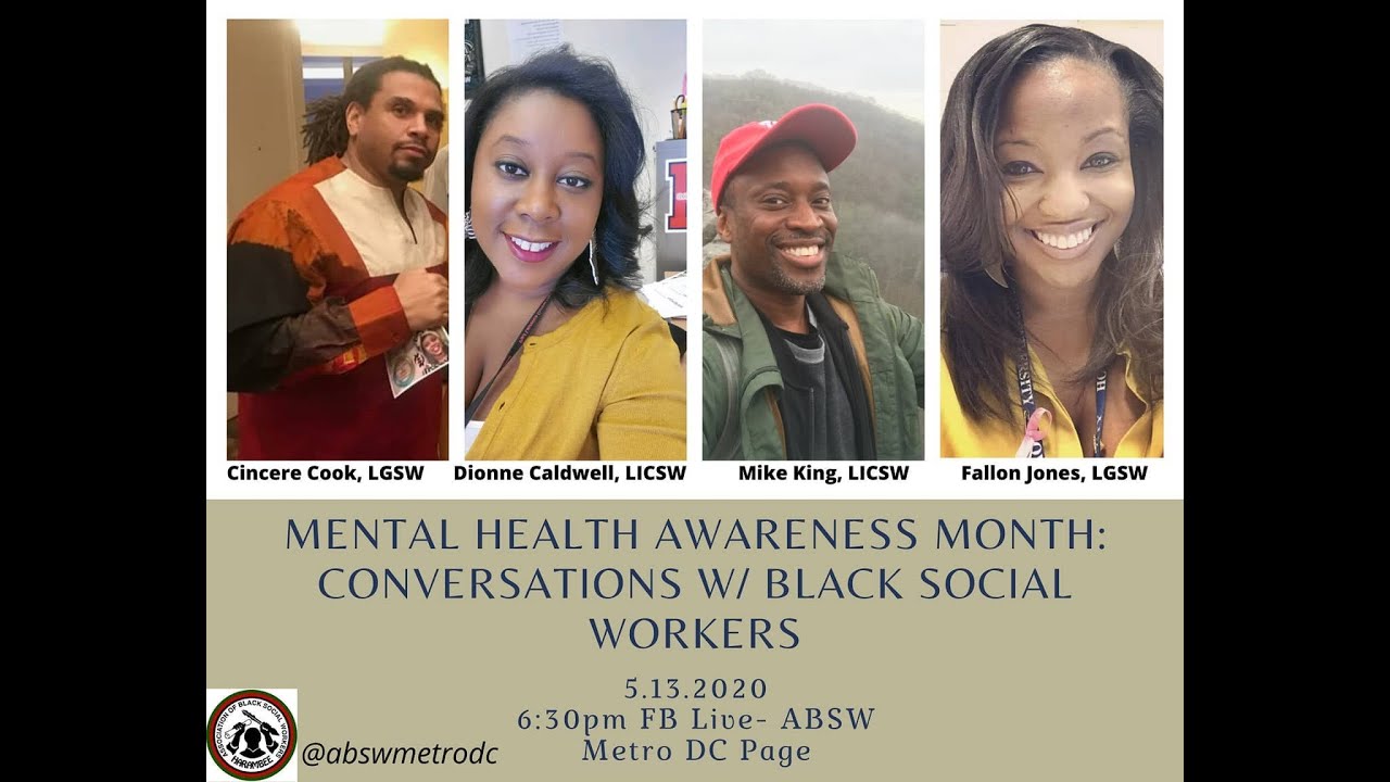 “Mental Health Awareness Month: Conversations with Black Social Workers”