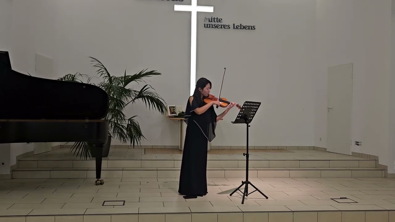 Sihun Cha – The Burning Bush for solo violin (2025)