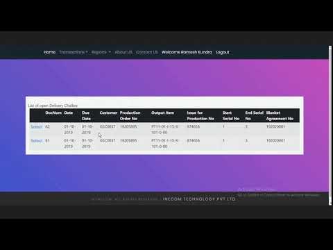 Sub-Contractor Portal – SAP Business One | Inecom Group