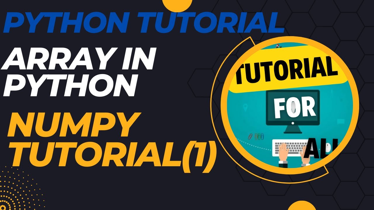 Numpy Array || Numpy using Python || 1,2,3 DIMENSIONAL ARRAY || NUMPY TUTORIAL 1