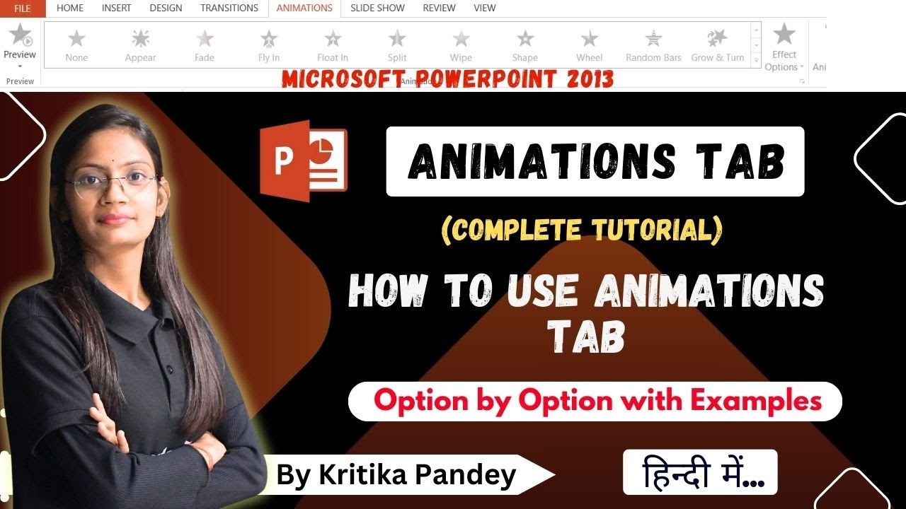 MS PowerPoint Lecture -5 | Animation Tab in PPT | How to Use Custom Animations in PowerPoint?