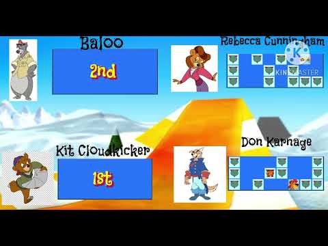 TaleSpin 4 Player Matching Game