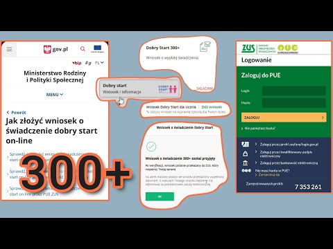 Jak z艂o偶y膰 wniosek 300+ dobry start online
