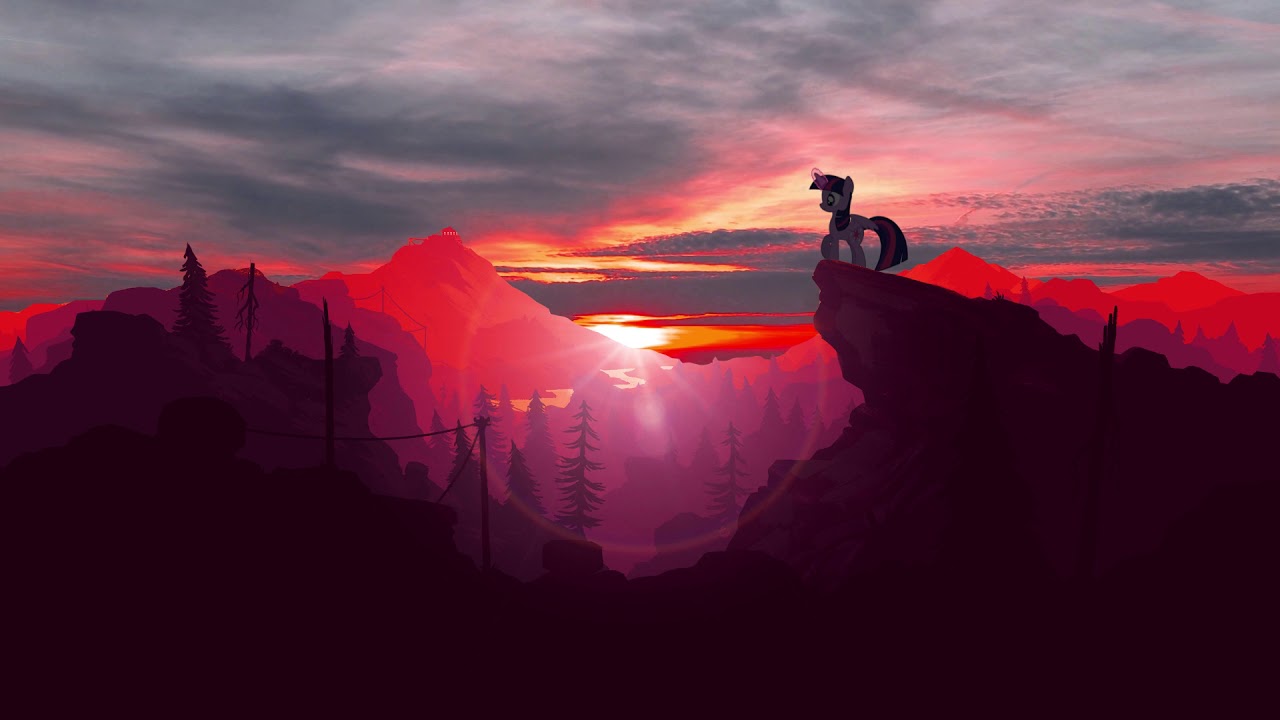 Sunset [MLP-animation] Video-Wallpaper