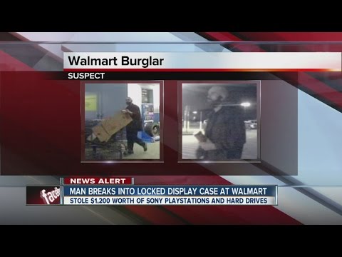 Video: Man steals $1,200 in video game hardware from Walmart