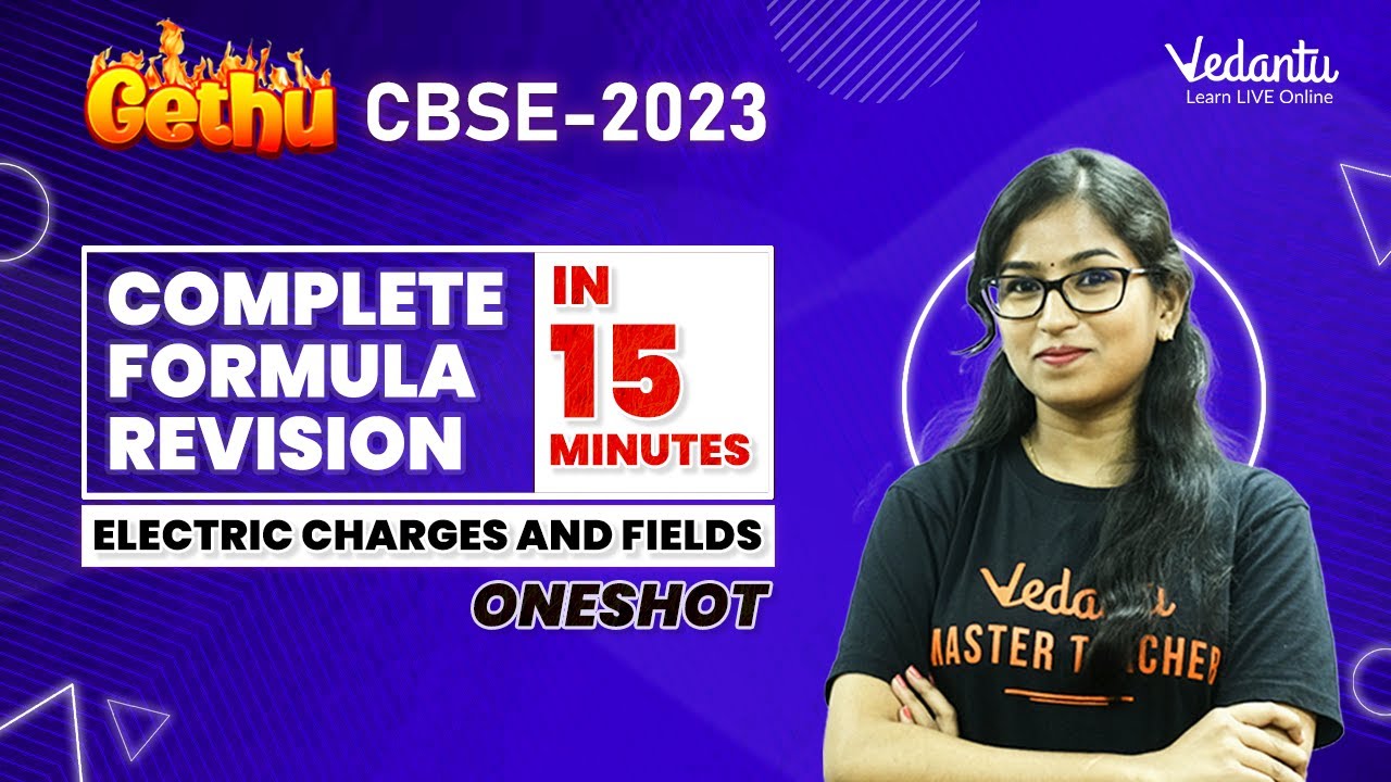 Electric Charges and fields |Complete formula revision| CBSE-2023 in 15 minutes| Shobika Mam