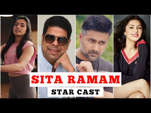 Sita Ramam (2022) Starcast | Sita Ramam cast name | Sita Ramam Cast & Crew | Fancy Universe