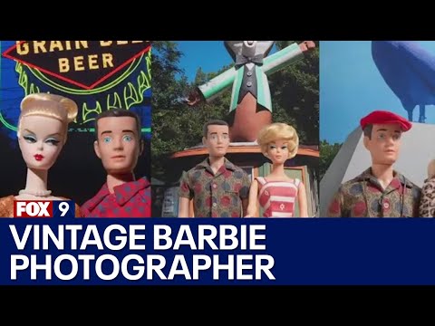 Minneapolis vintage Barbie photographer