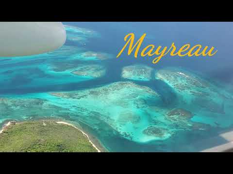 flight to union island from argyle 4K