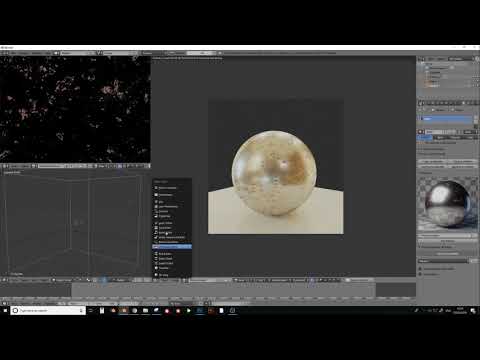 BLENDER & CORONA - Using Metalness & Specular Metal maps