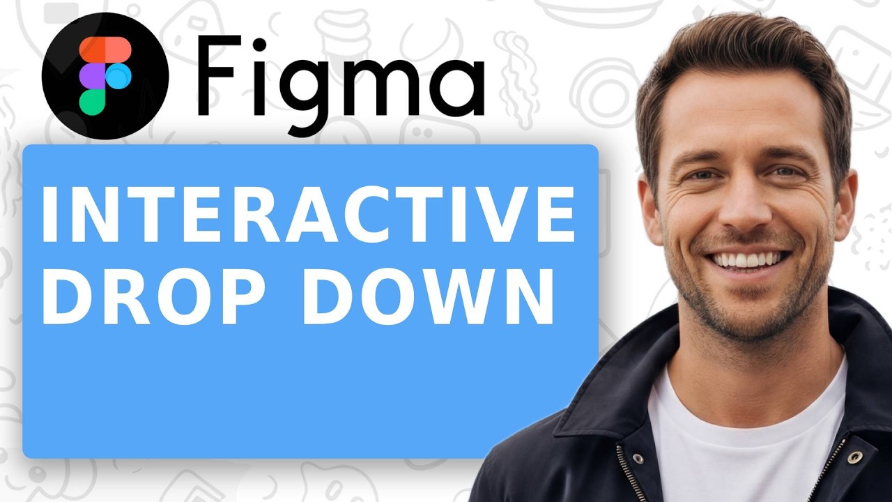 How to Create a Fully Interactive Drop Down Menu in Figma  UI Animation Tutorial