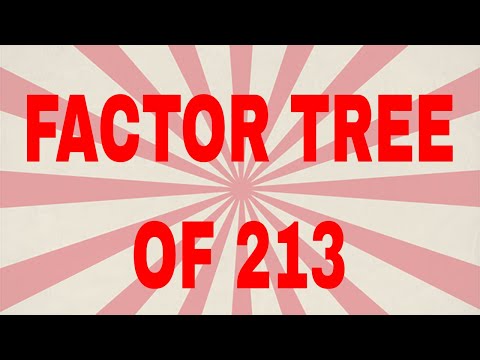 Factor tree of 213|Prime factor tree