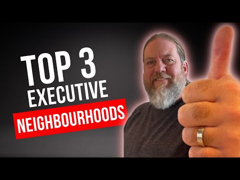 TOP 3 Best Executive Neighbourhoods in Airdrie Alberta