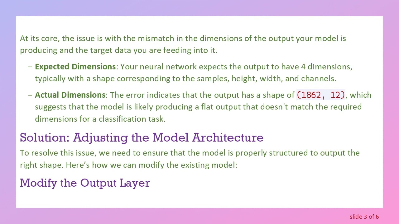Fixing the ValueError in Convolutional Neural Networks with Python