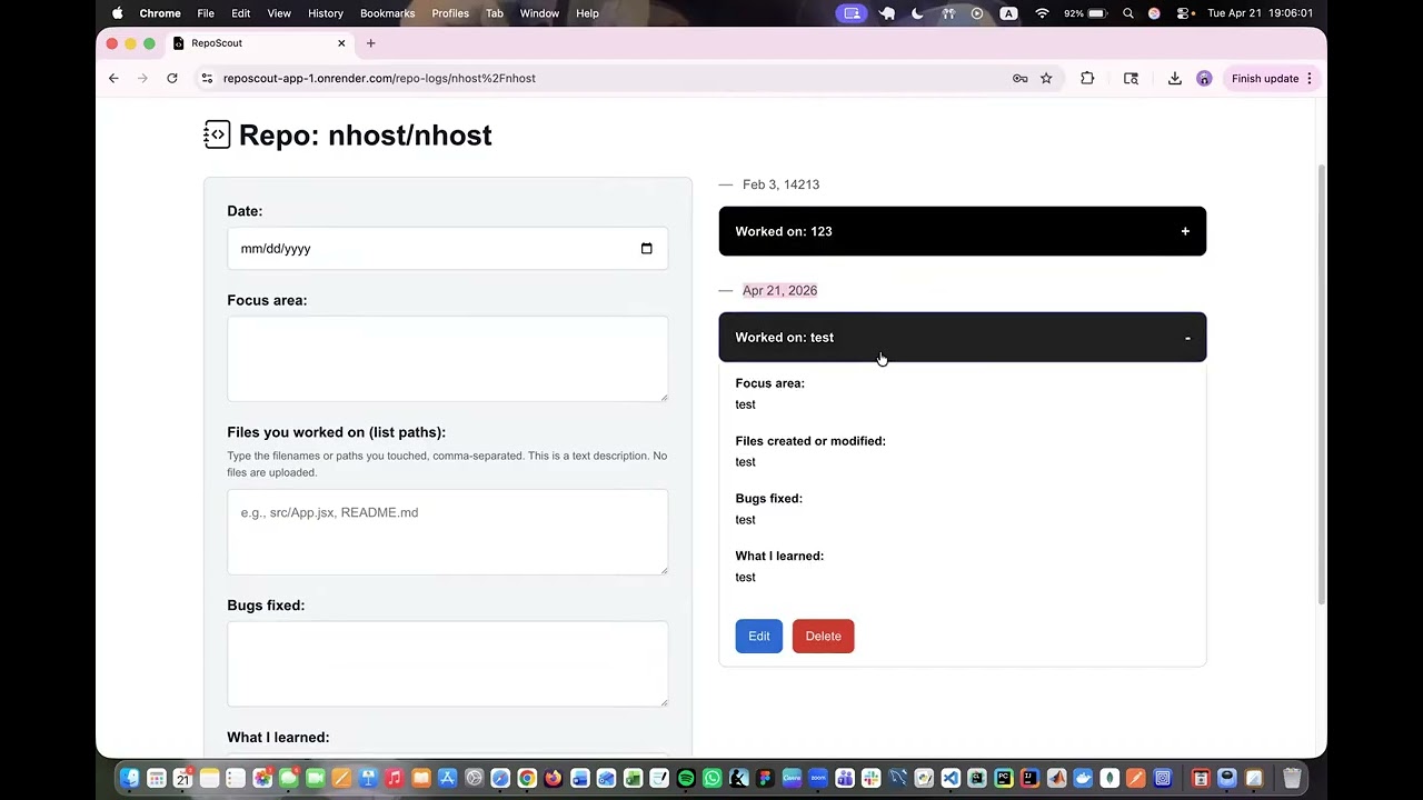 CS5610 - Final Project Demo