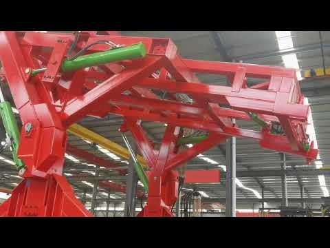 Container tilter Loader Installation and Test Running Video. #containers #container #containerstore