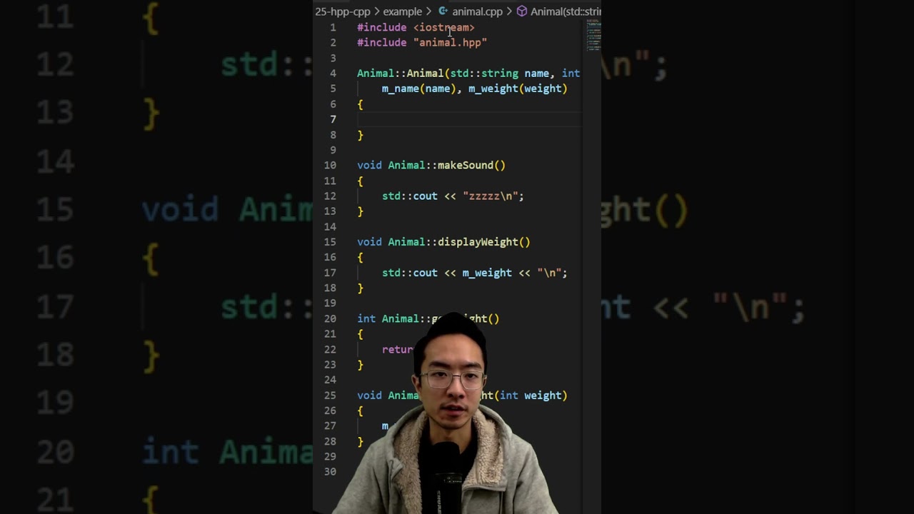 C++ Hpp and Cpp Files