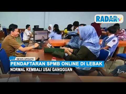 Pendaftaran SPMB Online di Lebak Normal Kembali Usai Gangguan