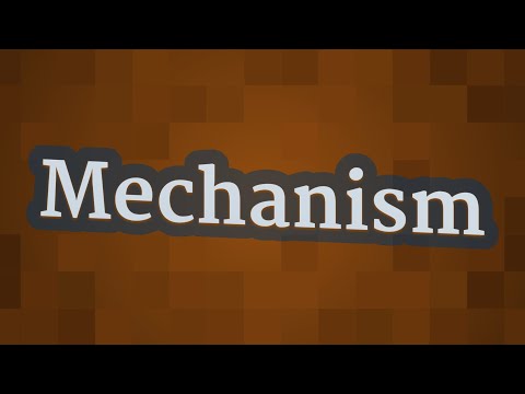 MECHANISM pronunciation • How to pronounce MECHANISM
