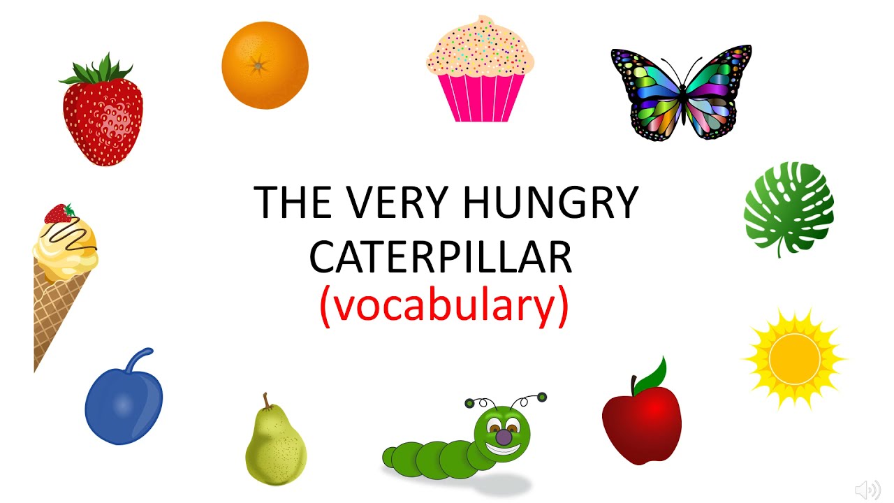 The very hungry caterpillar - vocabulary learning