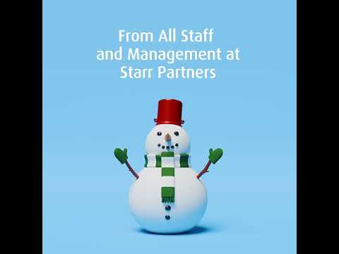 Seasons Greetings from Starr Partners!