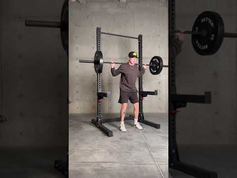 Exercises with our Standard Squat Rack 💪#homegym #homegymworkout #shorts #trending