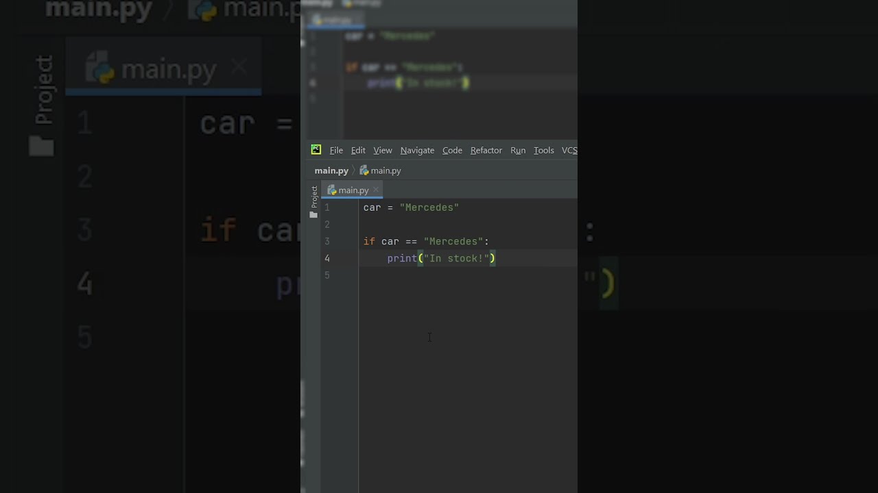 Checking for equality #python #shorts