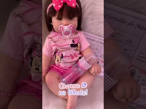 Maravilhosa! Bebê Reborn realista! Disponível pronta entrega!
