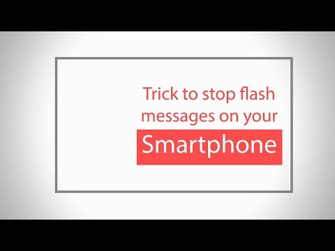 How to stop Idea Flash message on your iphone | Flash Messages | iPhone