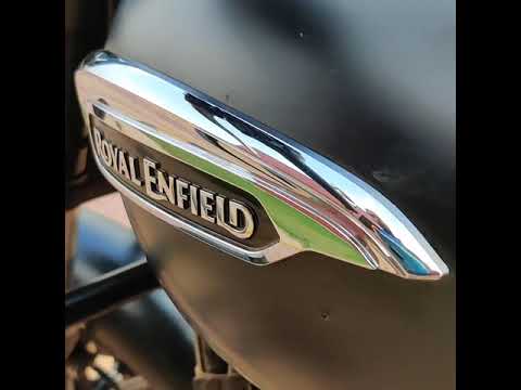 Royal Enfield's new logo in Meteor 350