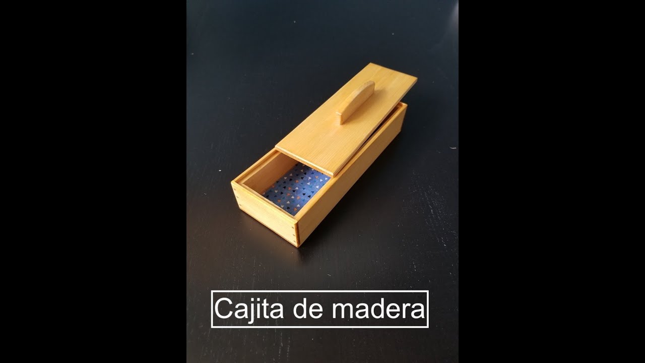 How to make a wooden box