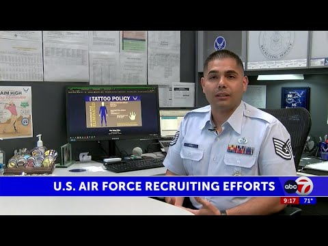 Air Force alters entry standards to meet dwindling recruiting numbers
