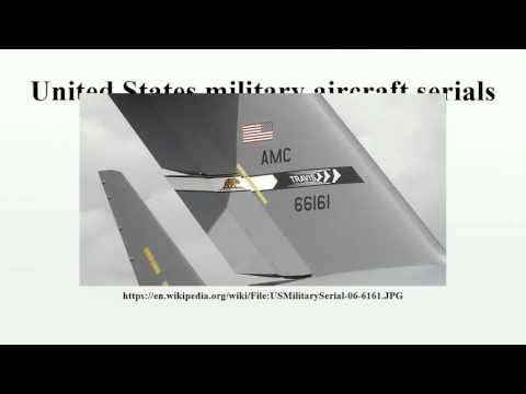 United States military aircraft serials