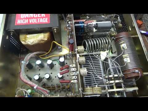 Dentron Clipperton aka 160-10L, 4 572B tube, 10 - 160 meter, linear amplifier unpowered walkthru