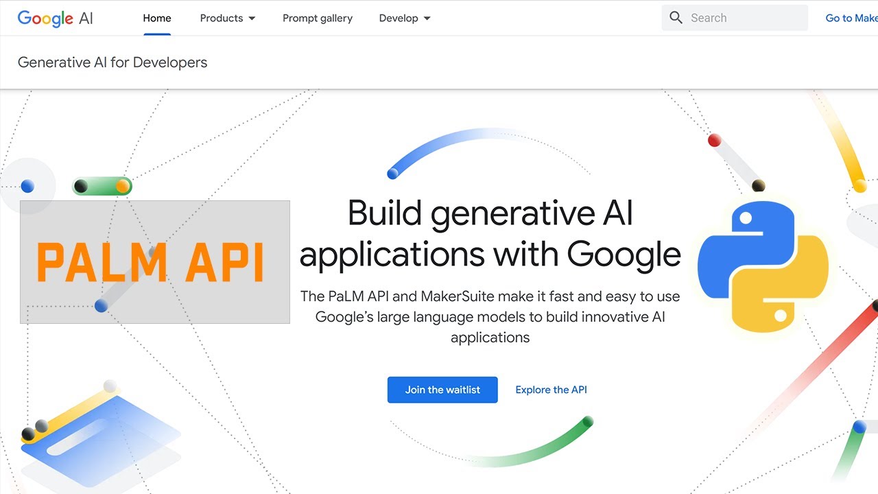 Getting Started With Google Generative AI PaLM API In Python (Step-By-Step Tutorial)