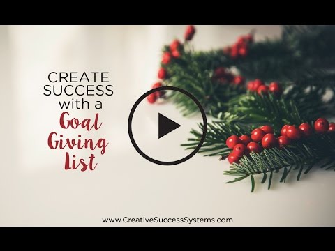 December Motivation and Goal Setting Activity