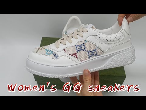 GUCCI Women's GG sneaker UNBOXING