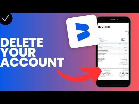 How to delete your account in Invoice Bookipi?