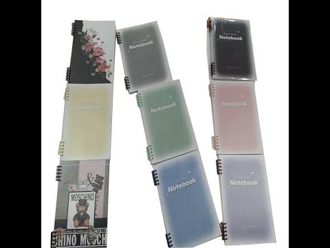 spot Replaceable 9 style pp cover notebook#printingservices #journal #notebook #planner #notepad