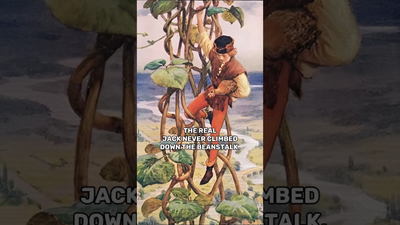 The real Jack never climbed down the Beanstalk #story #storytime #art #arthistory #painting