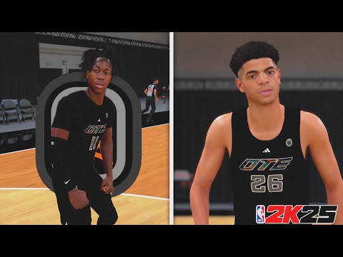 NBA 2K25 HIGH SCHOOL HOOPS | 4 Star Hooper Goes OFF At OTE Dream Tryouts!!