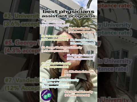 Best physician's assistant programs💁