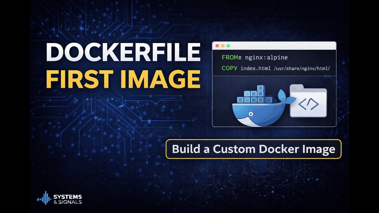 Write Your First Dockerfile (Build a Custom Docker Image)