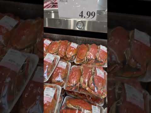 Costco Whole crab $8 each! 3 from $22-$24 down 50% from last month. Norcal Costco #costco #kingcrab
