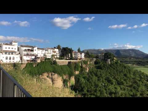 Views from Puente Nuevo in Ronda, Spain.