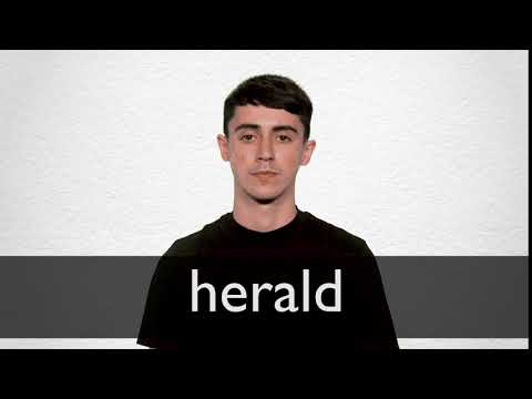 HERALD definition and meaning | Collins English Dictionary