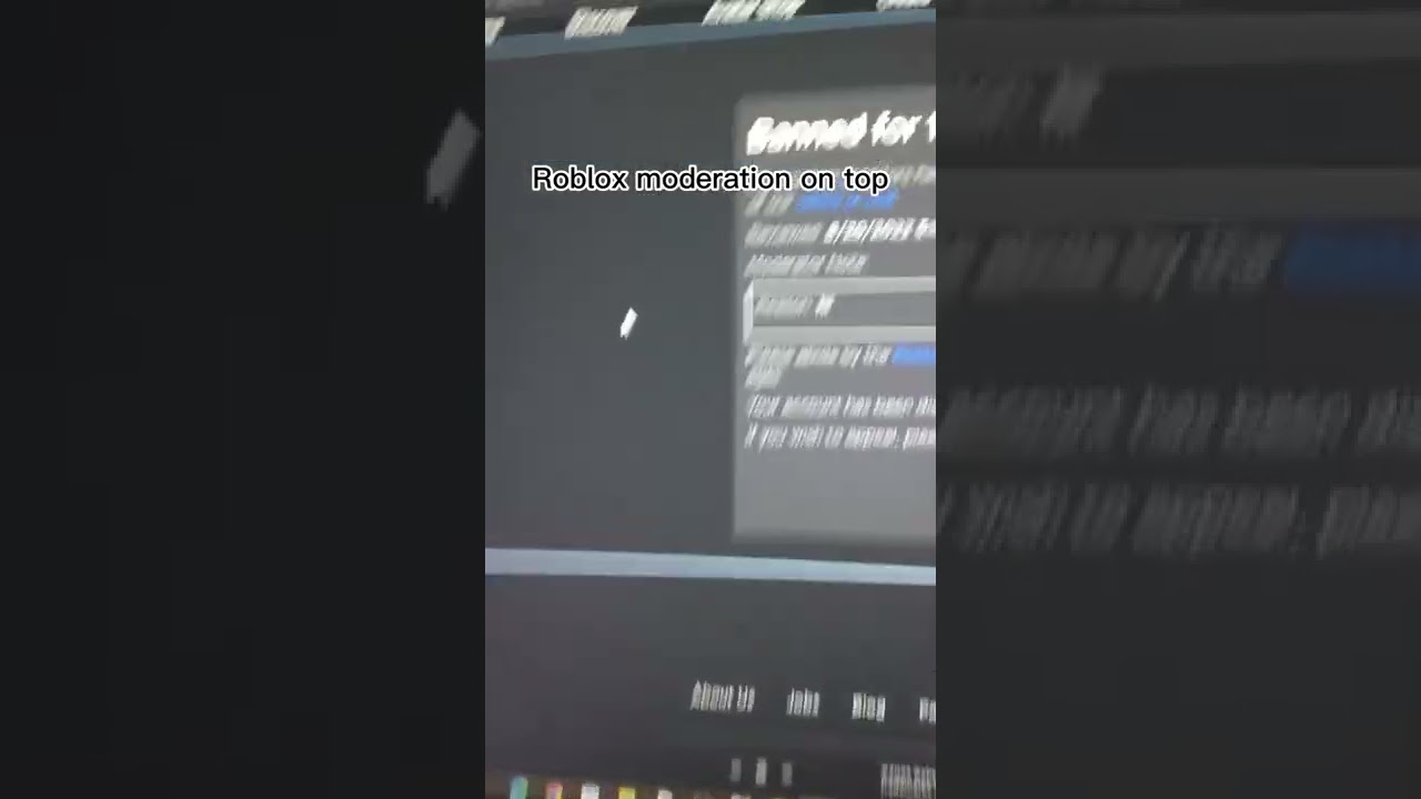 How to get banned for saying hi! #fyp #roblox #funny #robloxshorts #fypシ