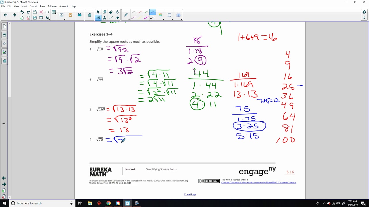 Math 8 Module 7 Lesson 4 Video