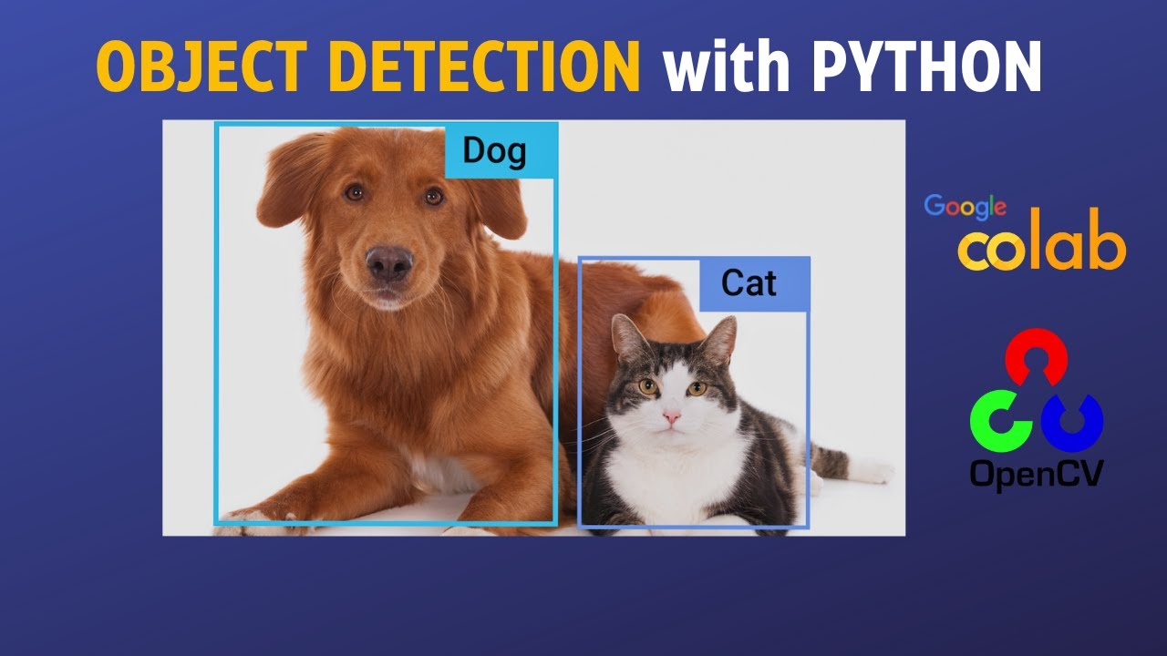 OBJECT DETECTION with PYTHON - OpenCV (in Google Colab)