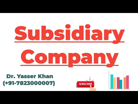 Subsidiary Company | Meaning Of Subsidiary Company | Company | Types Of Company | Business | CUET